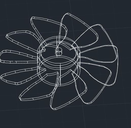 🚁 FAN BLADES・ STL File for ・Cults
