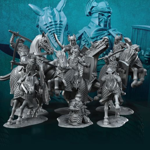 🐉 Regular Dragon Army Cavalry | Dragon Army | Fantasy・ 3D File for 3D ...