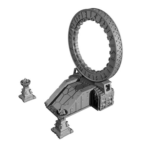 🎲 Arcane Gate Tabletop Terrain Set・ 3D File for ・Cults