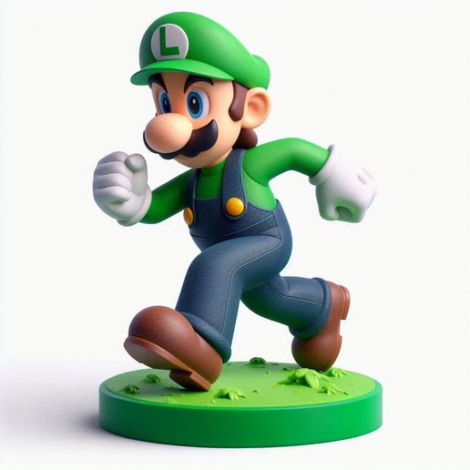STL file Luigi Action Figure READY PRINT 🦸 ・3D print model to download ...