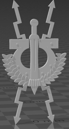 ⚔ Fulminated Ultra Insignia・Free STL File for 3D printing・Cults