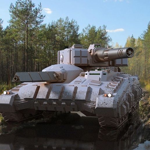 🪖 American Mecha Bulwark Assault Vehicle・ 3D File for 3D printing・Cults