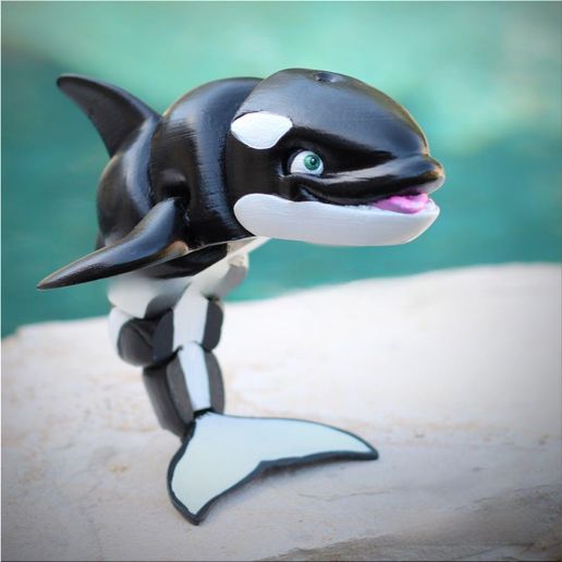 🦸 Orca・ STL File for 3D printing・Cults
