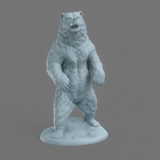 STL file Bear 🐻 (OBJ)・3D printing design to download・Cults