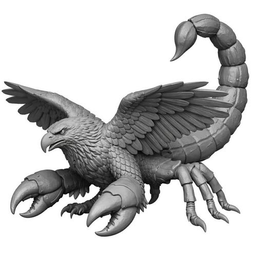 🦅 eagle mythical creature・ STL File for 3D printing・Cults