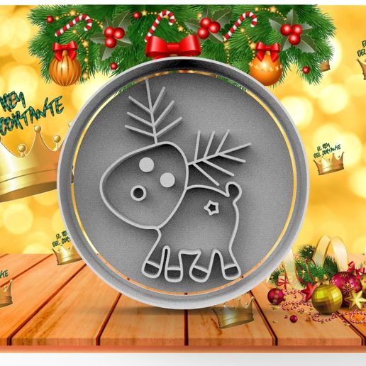 STL file christmas cutter 🎄 ・3D printing idea to download・Cults