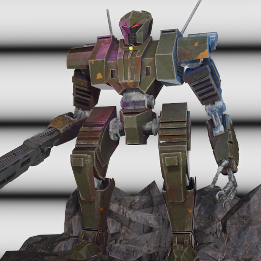 🤖 Battle-Scarred War Bot 3D Print Model - [3MF/STL] Pre-Supported・ 3D ...