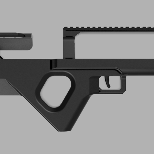 👽 Artemis Snowpeak SPA PP750 Futuristic Bullpup Stock・ STL File for 3D ...