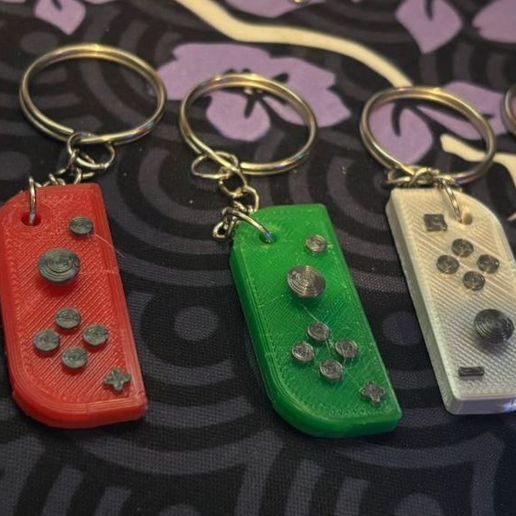 Free STL file JoyCon Keychain 🗝️ ・3D printing design to download・Cults