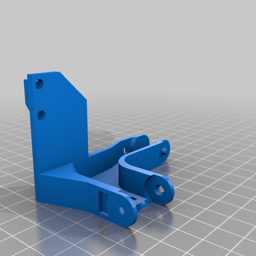 🪢 Voxelab Aquila Extruder Chain Bracket with PTFE fitting Filament ...