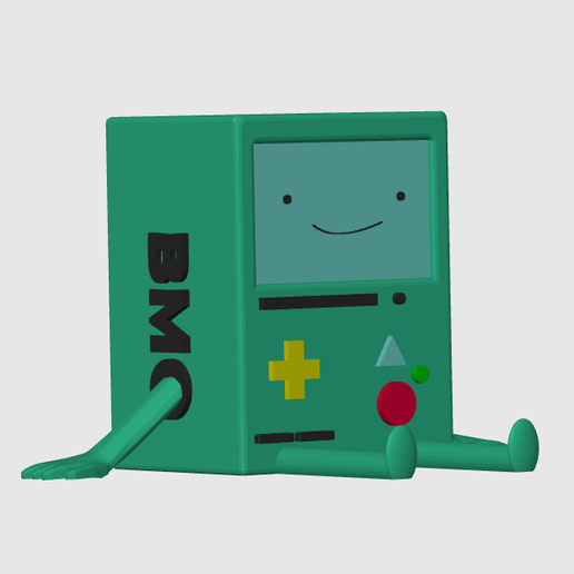 🗿 BMO From Adventure Time・Free STL File for 3D printing・Cults