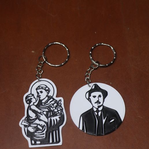 STL file Religious, christians, archangels - keychains 🗝️ ・Model to ...