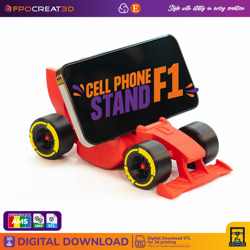📞 "Formula 1 Shaped Cell Phone Stand: F1 Phone Holder Cell phone stand ...