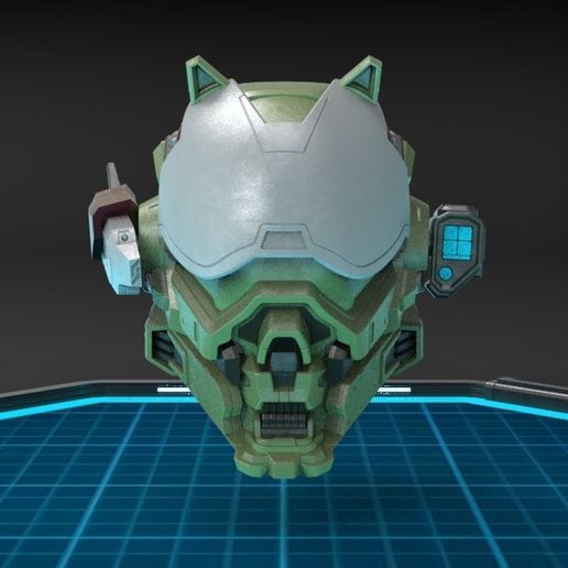 🪖 LOCUS Helmet・ 3D File for 3D printing・Cults