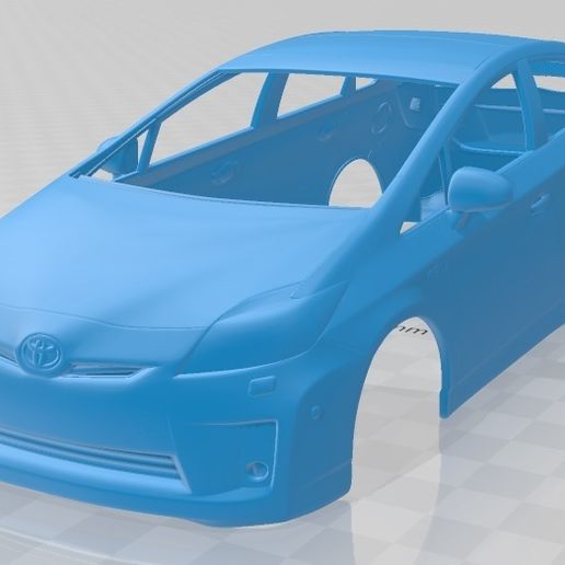 🚗 Toyota Prius 2010 Printable Body Car・ 3D File for 3D printing・Cults