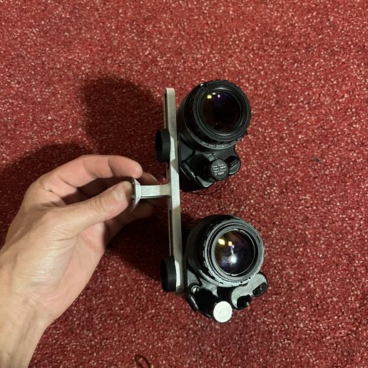 STL file Monolithic PVS-14 Bridge for Standard and Panoramic Mounting 🌉 ...