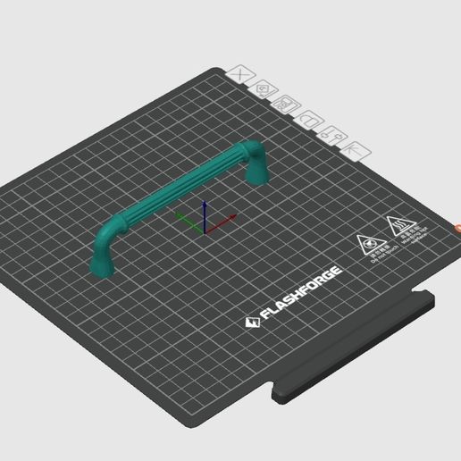 🆓 ribbed cabinet handle・ STL File for 3D printing・Cults