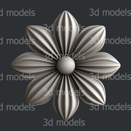 💐 Flowers・ STL File for 3D printing・Cults