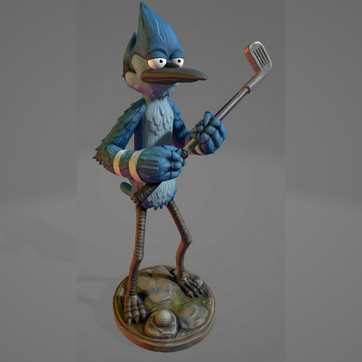 🎲 Mordecai - Miniatura de Regular Show RPG/D&D/Zombicide・Archivo STL ...