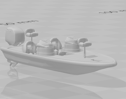 🛥️ modern boat・ STL File for 3D printing・Cults