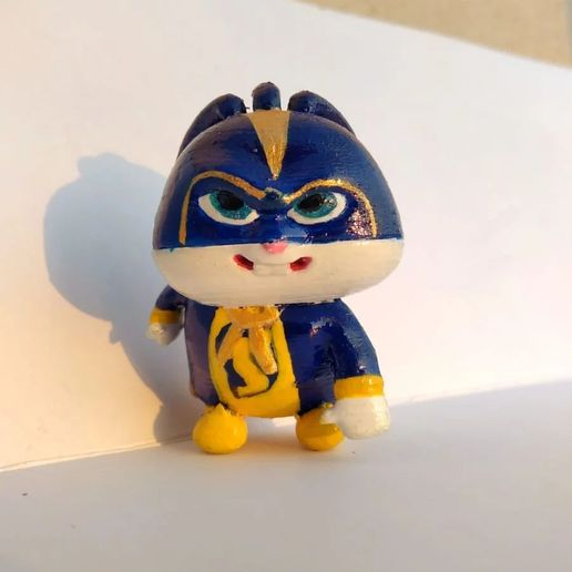 STL file Captain Snowball keychain 🗝️ ・Template to download and 3D ...