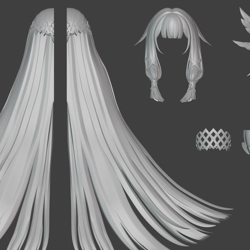 📁 Columbina Figure STL File for 3D Printing - Genshin Impact・ 3D File ...