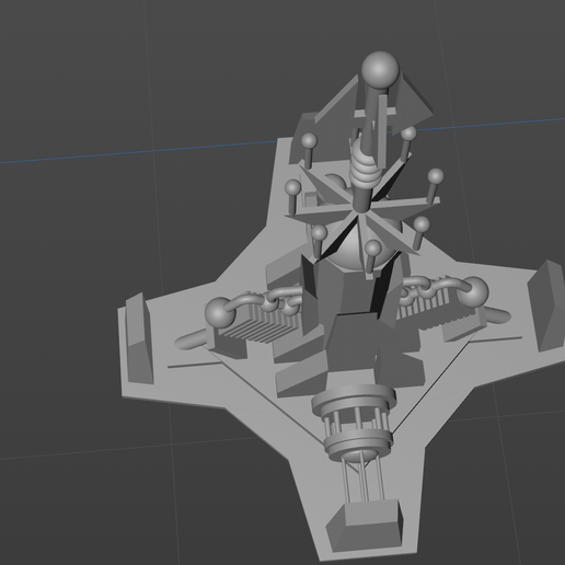 ♟ Red Alert 2 Neutral Psychic Amplifier Digital Model・ STL File for 3D ...