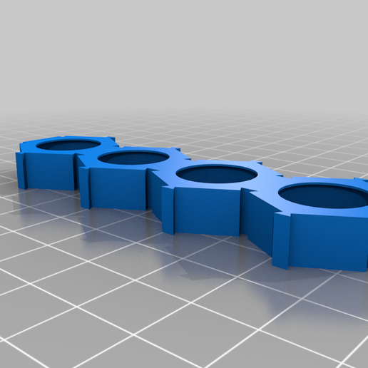 🔋 Hexagonal 18650 cell holder.・Free 3D File for ・Cults