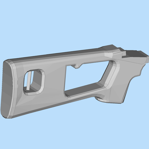 🦸 584 CCL Tactical Rifle Modified Stock (svdWood) - 69 Printed Model ...
