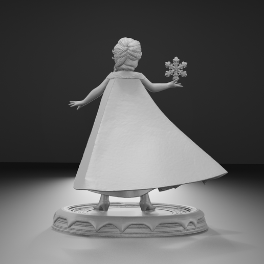 ️ Elsa & Olaf -- 3D Printable Fan Art Figure Set | Multi-Part Snow ...