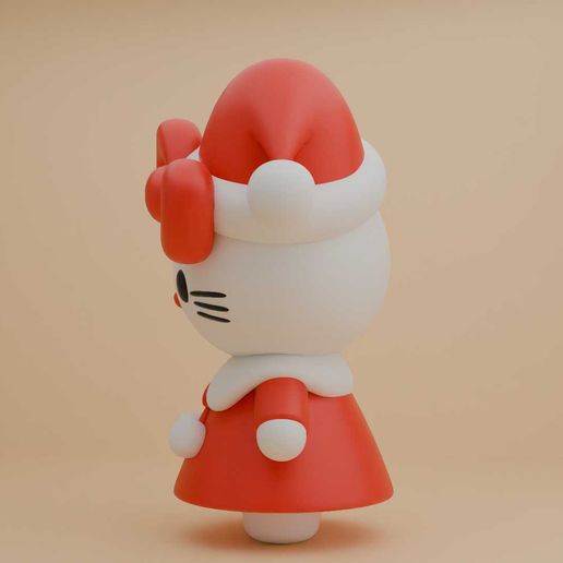 👋 3d model of hello kitty sanrio for Christmas・ STL File for 3D ...