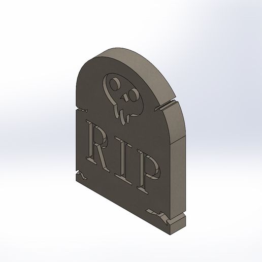 STL file TOMBSTONE・3D printable design to download・Cults