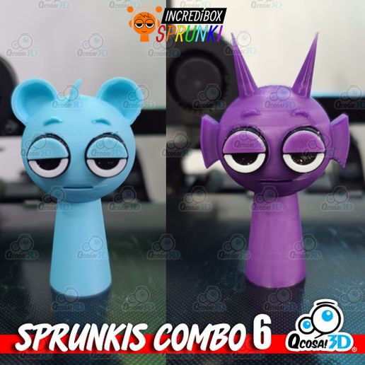 STL 文件 SPRUNKIS - COMBO 6 🎨 ・可下载 3D 打印设计・Cults