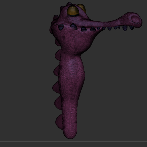 3D file Crocodile 🐊 ・3D print design to download・Cults