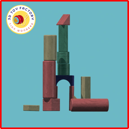 STL file Wooden Shapes 🪵 ・3D printing template to download・Cults