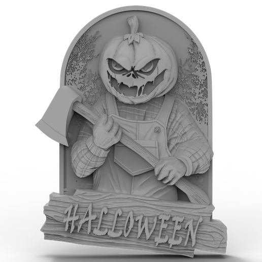 📁 3d Model Stl File For Cnc Router Laser And 3d Printer Halloween・ 3d