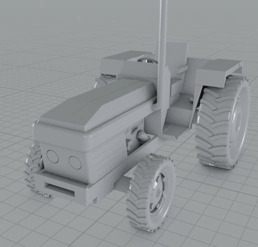 STL file Marshall 904 DELUXE 4WD tractor model 🚜 (OBJ)・Model to ...