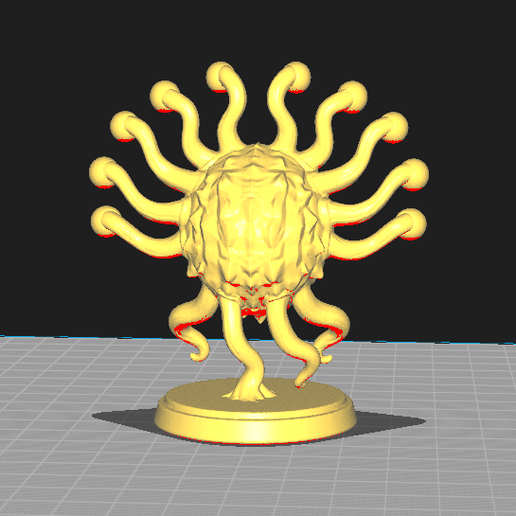 👹 Beholder STL – Dungeons & Dragons Monster Miniature・Archivo STL para ...