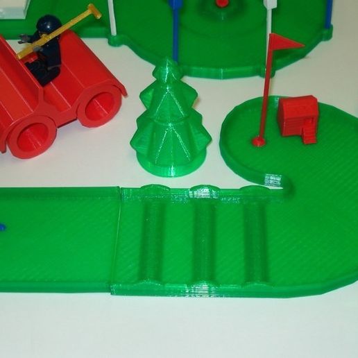 🕳️ GOLF-IN-MINIATURE : The Desktop 18 Hole Miniature Golf Course・Free ...
