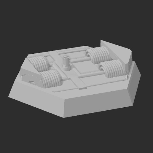 STL file Hex Bases for BattleTech・3D print design to download・Cults