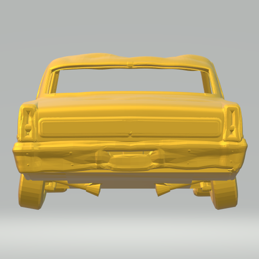 🥵 chevy nova abandoned・ STL File for 3D printing・Cults