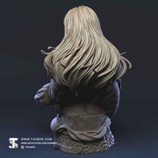 👤 Vampirella Bust NSFW・ 3D File for 3D printing・Cults