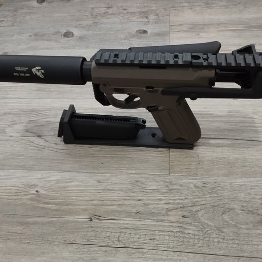 STL file Glock AAp-01 Wall Mount Display 🔫 ・3D printable model to ...