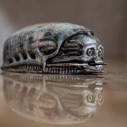 💀 Dune V HR Giger inspired model・ STL File for 3D printing・Cults