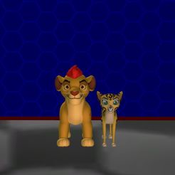 3D print Kion Lion Guard・Cults