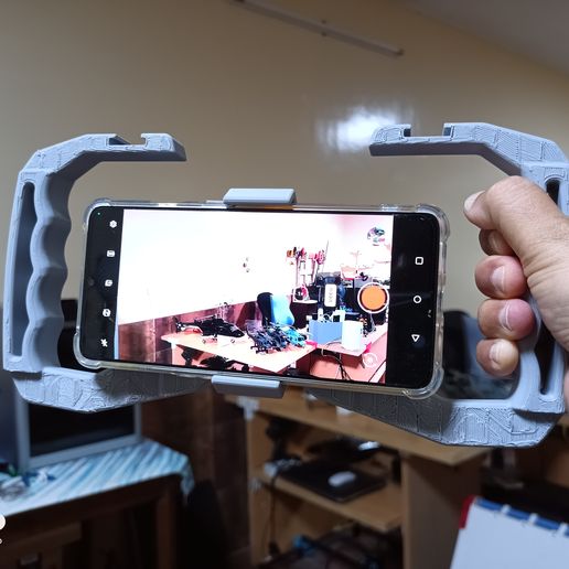Archivo STL 3D printed Universal Smartphone Video Rig 📱 ・Modelo de ...