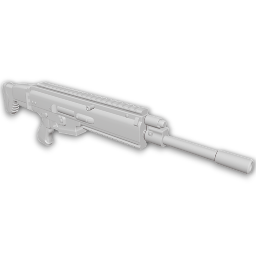 🔫 hitscan ar・ OBJ File for 3D printing・Cults
