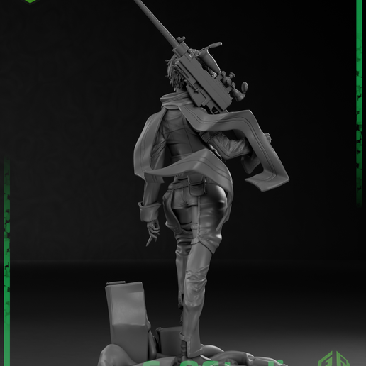 🗡️ Sinon - Sword Art Online - Gun Gale・ 3D File for 3D printing・Cults