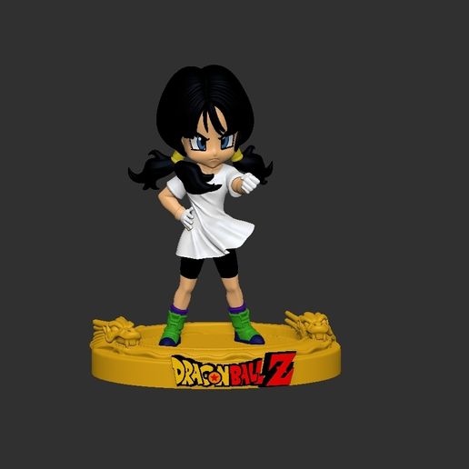 🐉 Videl - Dragon Ball・ STL File for 3D printing・Cults