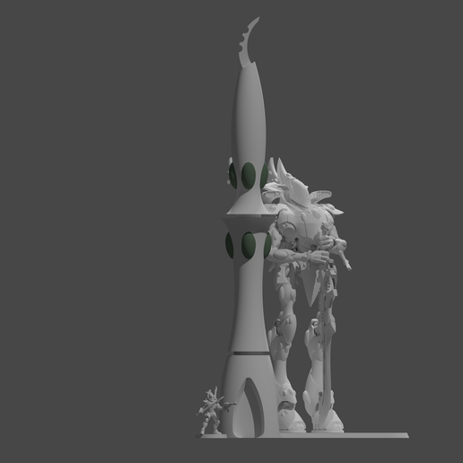 🎲 ELDAR TOWER 2・Free STL File for ・Cults